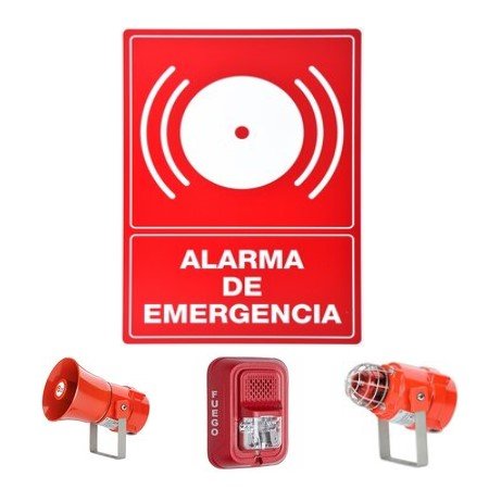 ALARMAS CONTRA INCENDIOS: Sirenas, Balizas y Bocinas | ZENSITEC